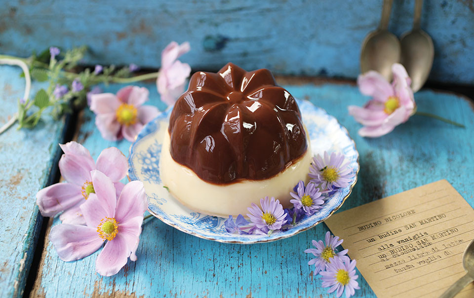 Budino bicolore | NonSoloBudino